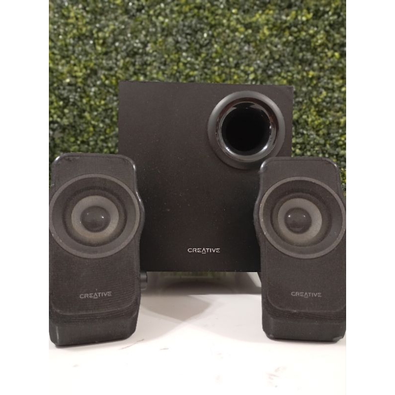 Caixa de som alto falante de computador Creative a220 | Shopee Brasil