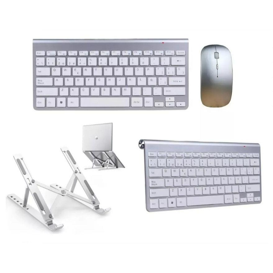 Suporte + Teclado E Mouse Para Notebook Samsung Galaxy Book Go ...