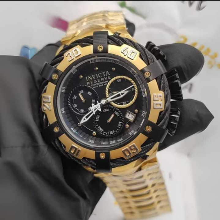 Relógio Masculino Invicta Pesado Grande Thunderbolt | Shopee Brasil