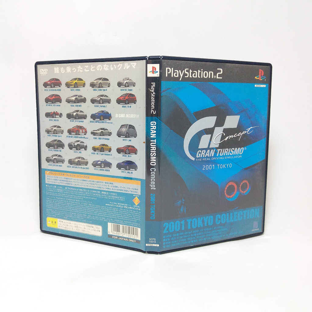 Jogo de Playstation 2 - GRAN TURISMO CONCEPT 2001 TOKYO | Shopee Brasil