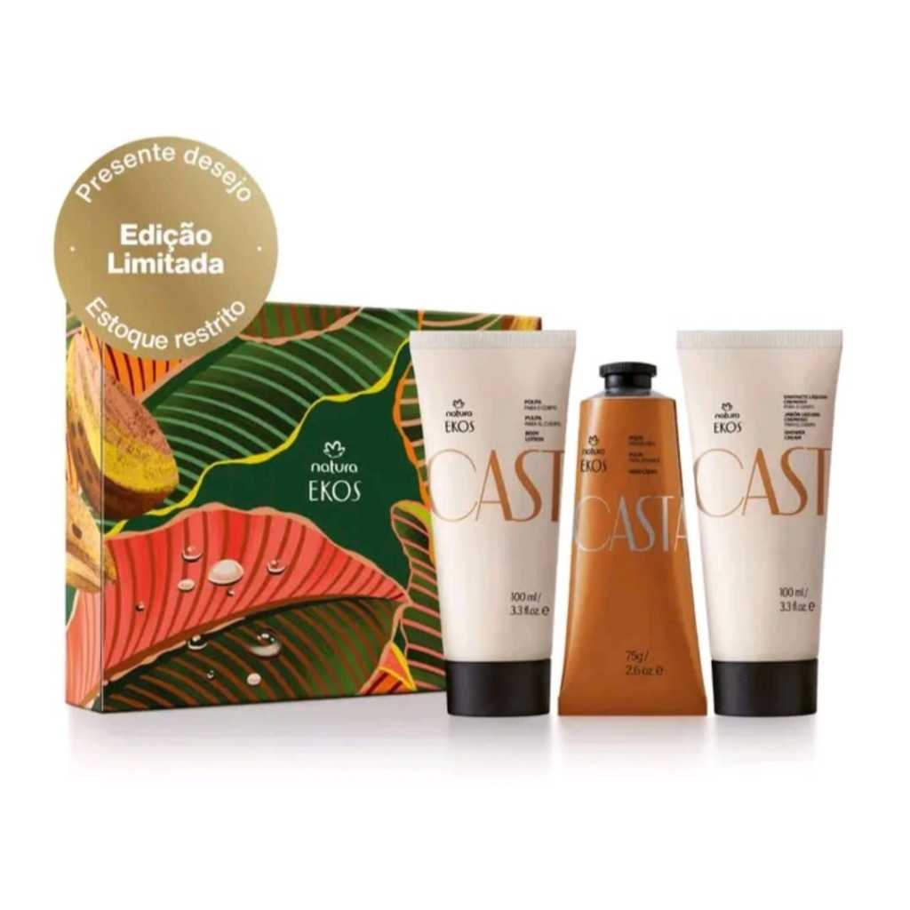 Presente Natura Ekos Spa Castanha | Shopee Brasil