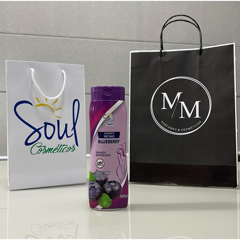 Sabonete Íntimo Feminino Soul Cosméticos Blueberry 210ml 1Un | Shopee ...