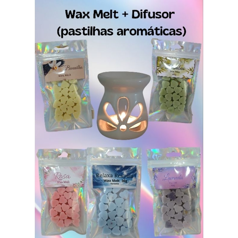 Max Melt ( pastillas aromáticas)+difusor | Shopee Brasil