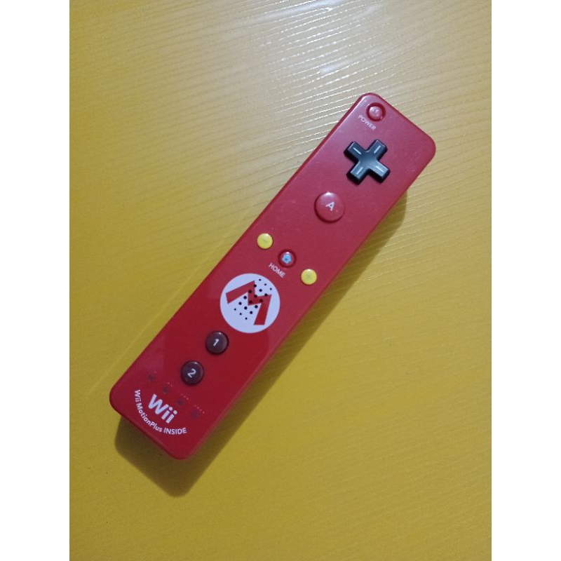 Controle Nintendo Wii Original Edição Especial do Super Mario Wii ...