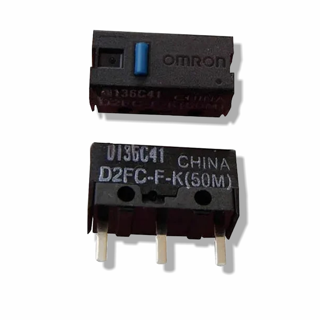 Micro-switch D2FC-F-K(50M) Mouse Gamer Omron ORIGINAL (Kit com 2 Unidades) | Shopee Brasil