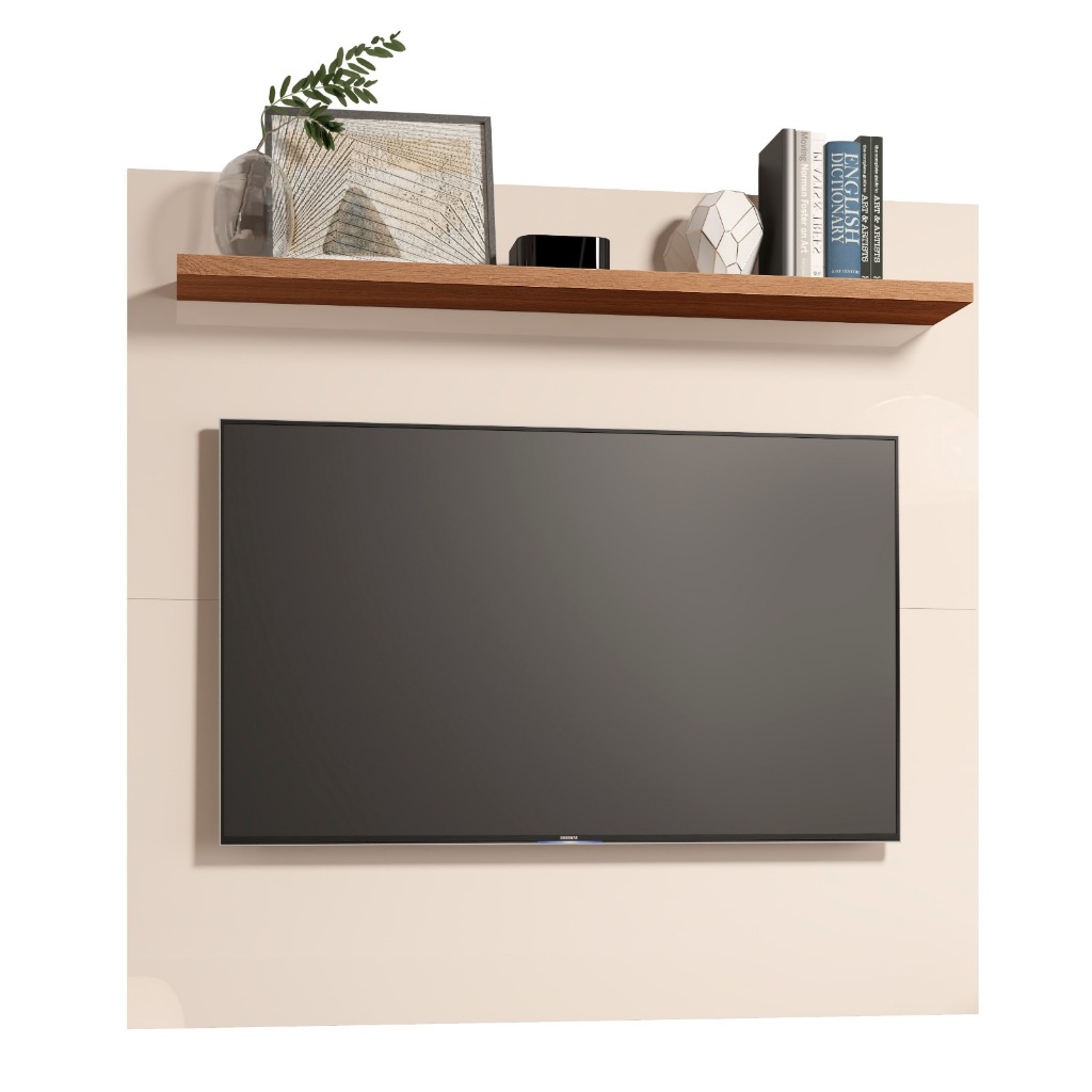 Painel Televisão Suspenso 32 Polegada Quarto Nicho Rack Retro | Shopee ...