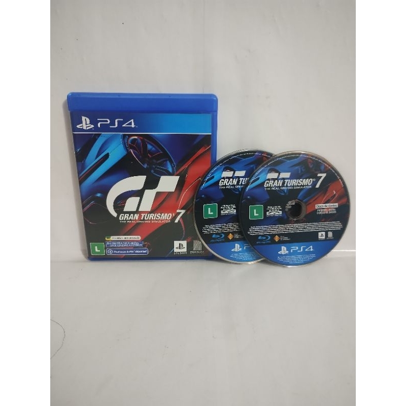Gran Turismo 7 PS4 mídia física Impecável em português | Shopee Brasil
