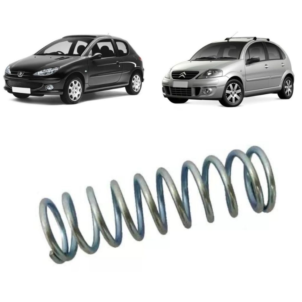 Mola Trizeta Peugeot 206 207 307 407 Citroen C3 C4 Picasso | Shopee Brasil