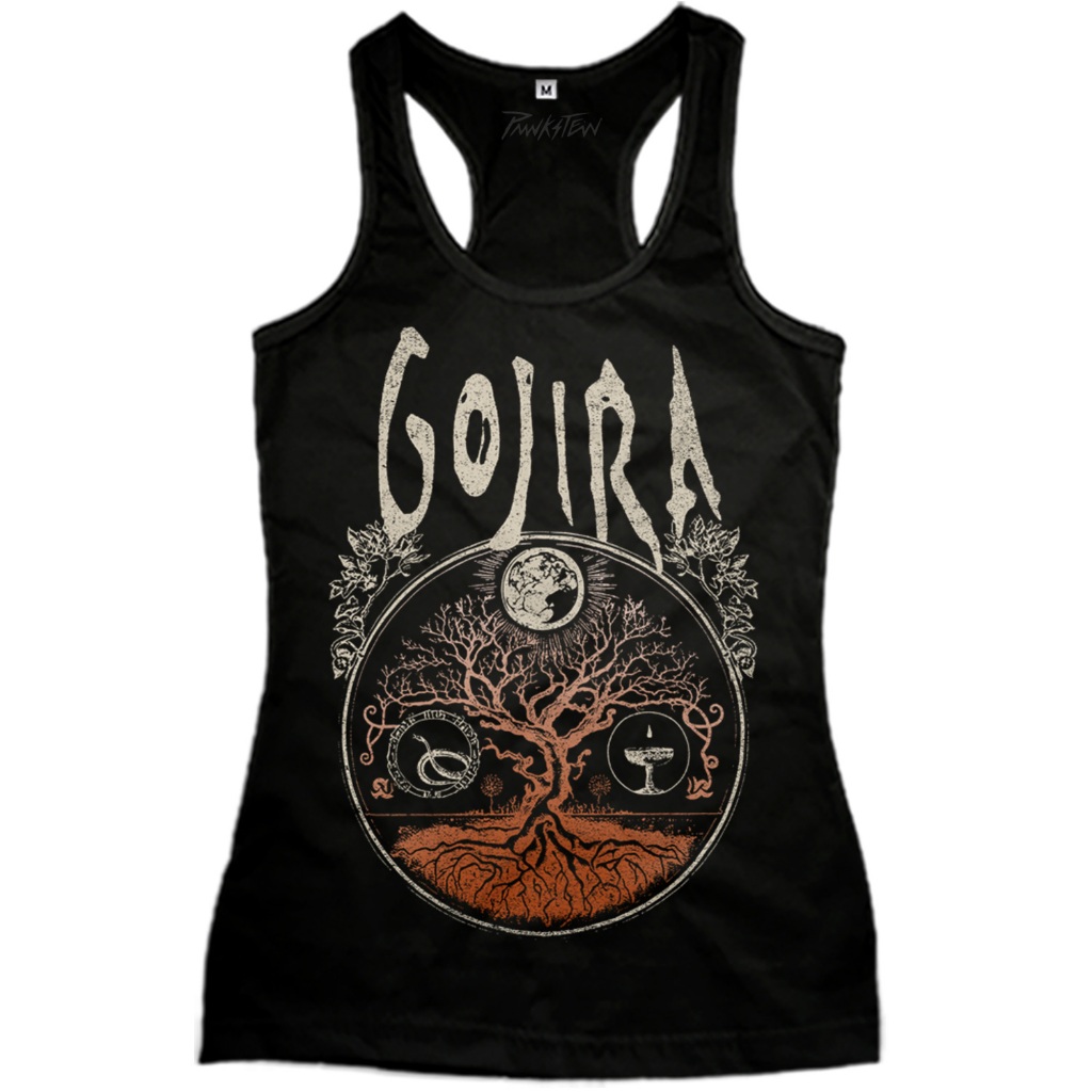 Regata Feminina Malha Premium Gojira 3 Tree of Life | Shopee Brasil