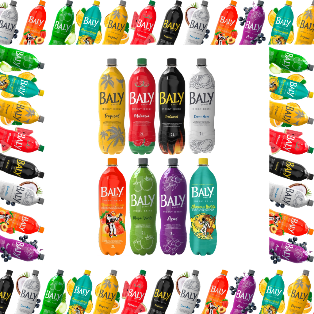 Bebida Energética Baly 2L C/6 und por SABOR | Shopee Brasil
