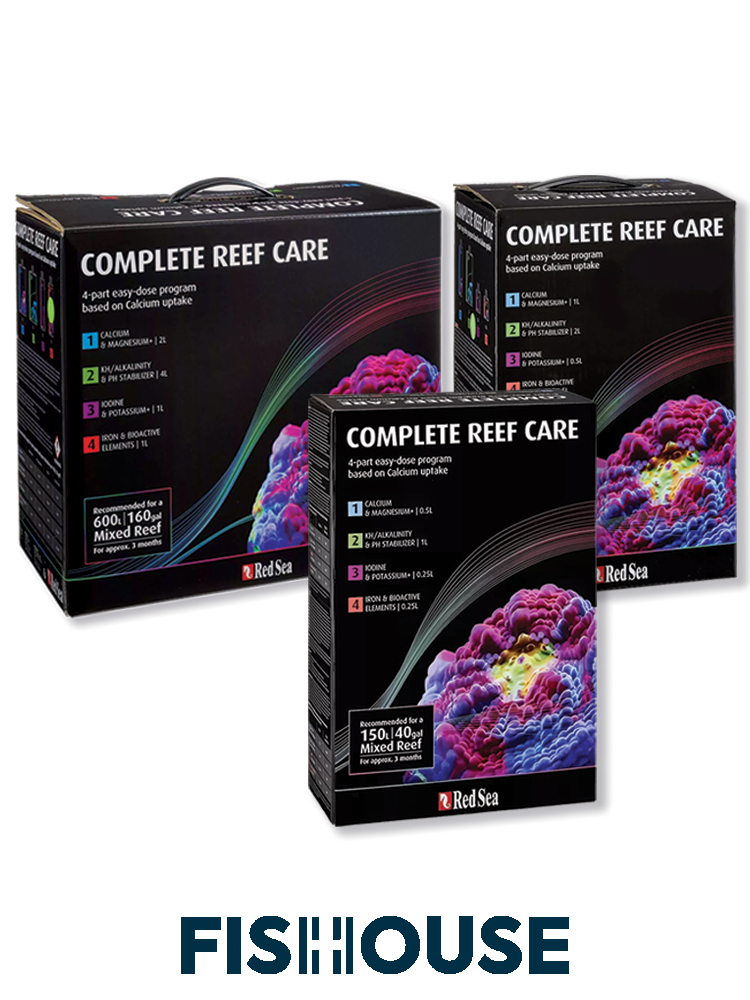 Suplemento para corais - Reef Care Program 4-part - Red Sea | Shopee Brasil