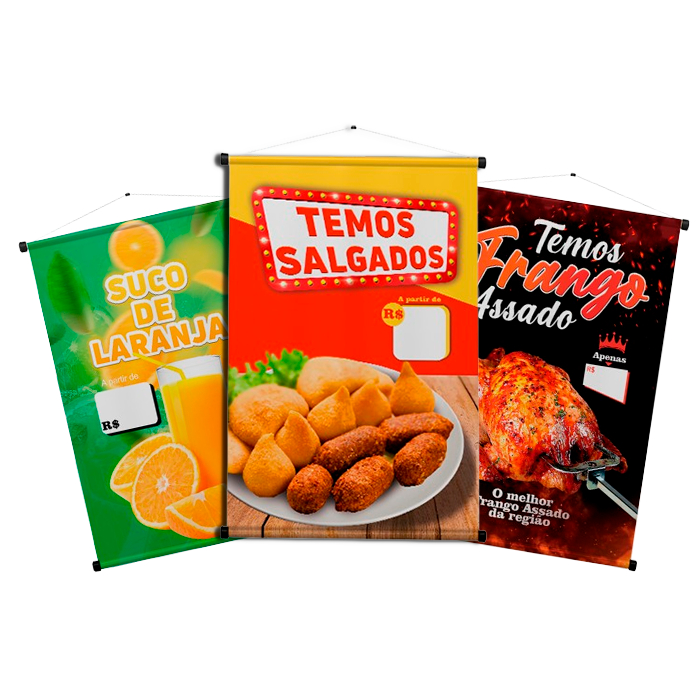 Banner Pronto 60x90cm Vários Modelos | Shopee Brasil