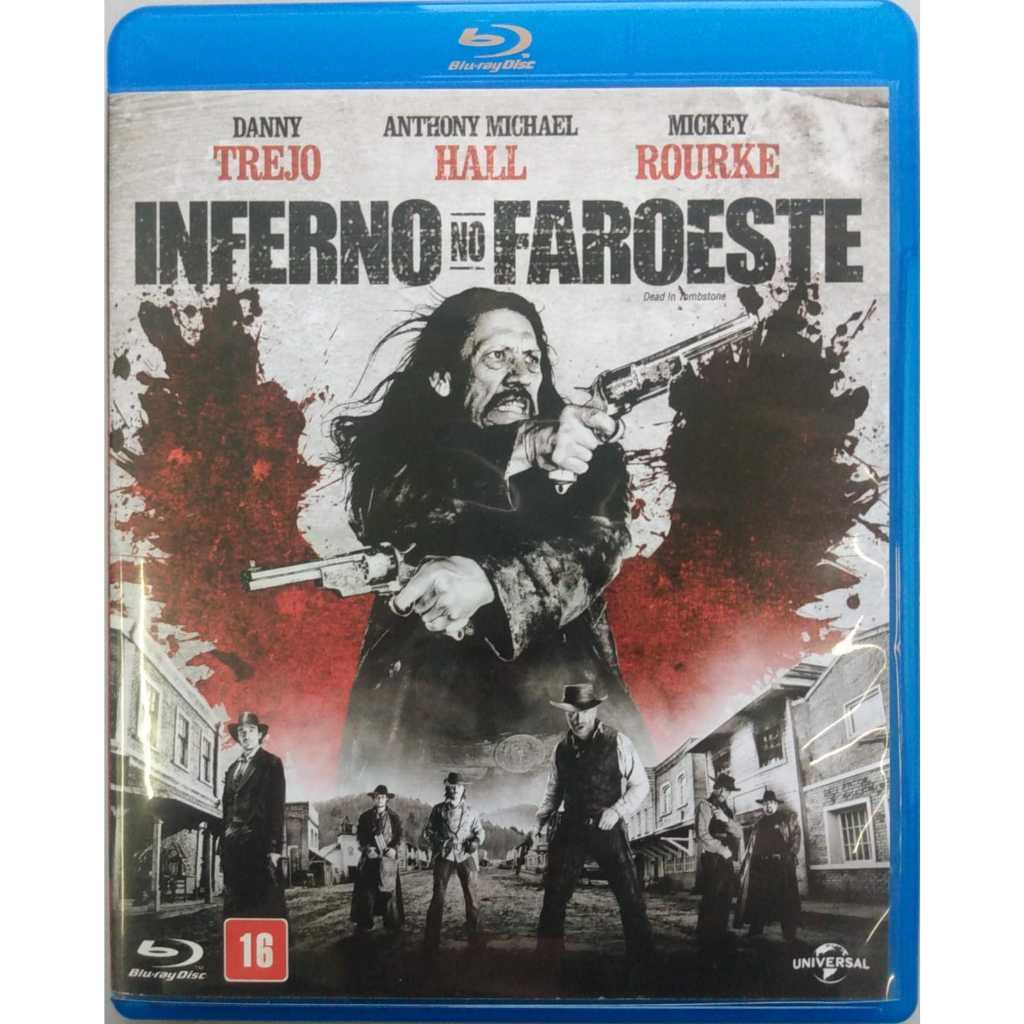 Inferno No Faroeste Blu-ray Danny Trejo Anthony Michael Hall | Shopee ...