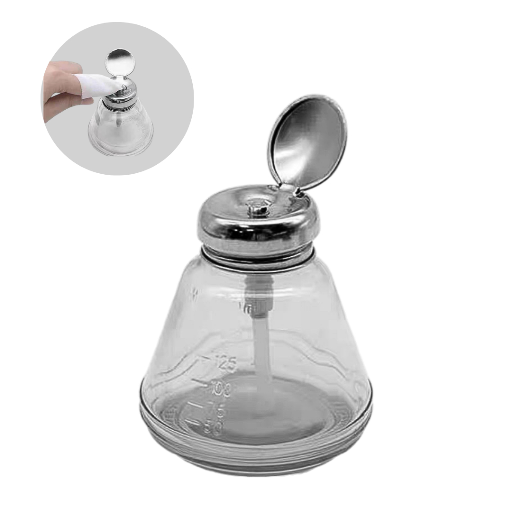 Dispenser Dispensador Vidro para Alcool Álcool Fluxo 180ml Para ...