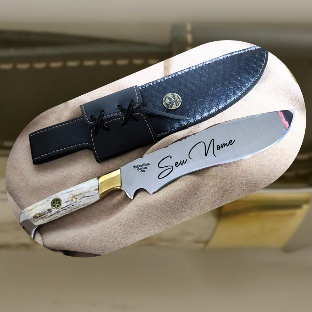 Faca Gaúcha - Personalizada com Nome | Shopee Brasil