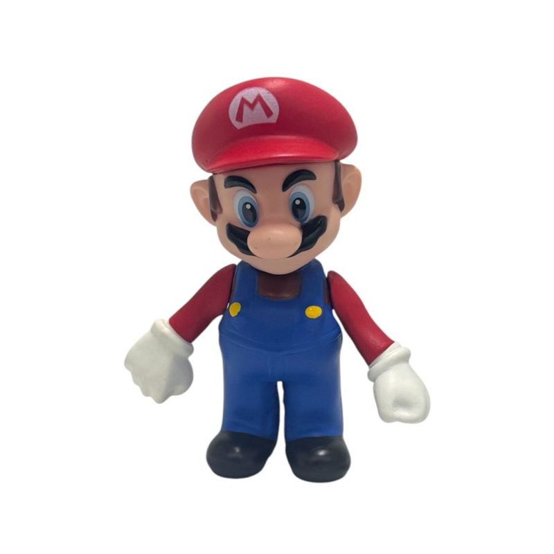 Boneco Mario Bros Articulável Action Figure Colecionável Infantil Vinil ...