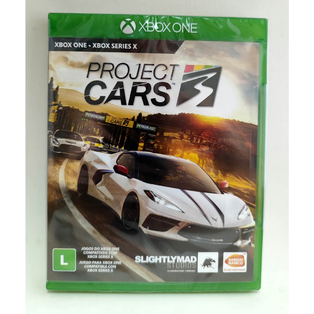 Project Cars 3 Xbox One Mídia Física Novo Lacrado | Shopee Brasil