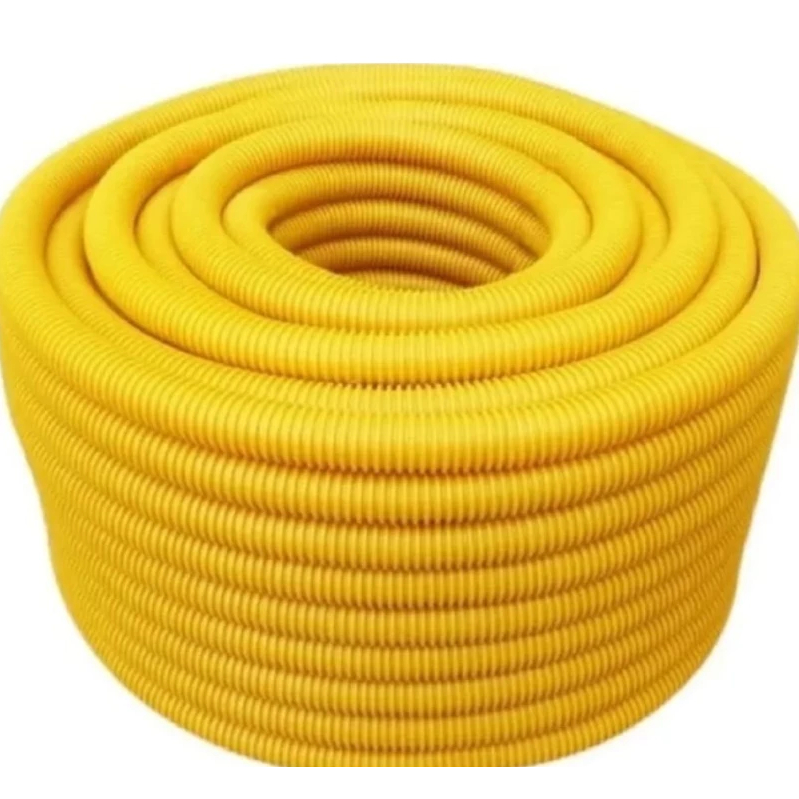 Conduíte Eletroduto Corrugado Reforçado Parede 3/4 50 metros | Shopee ...