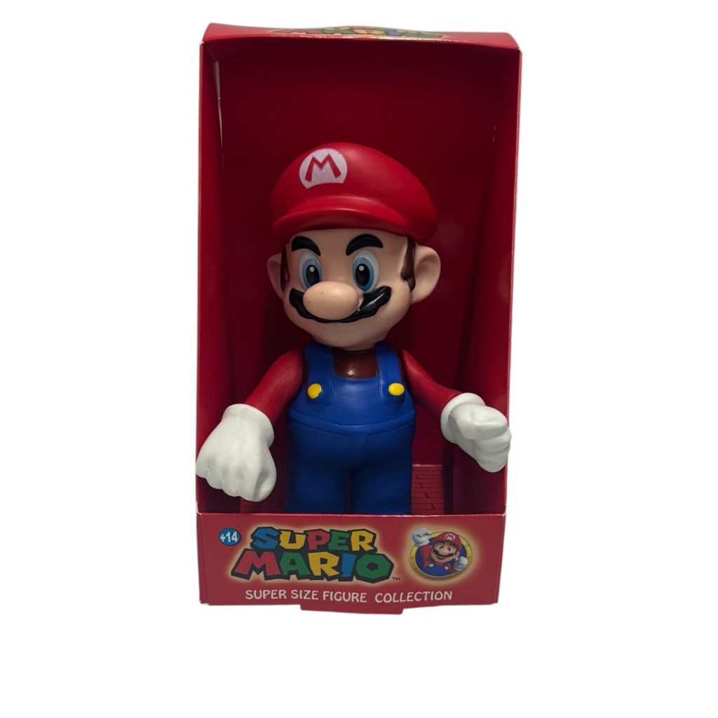 Boneco mario 15 cm coleção | Shopee Brasil