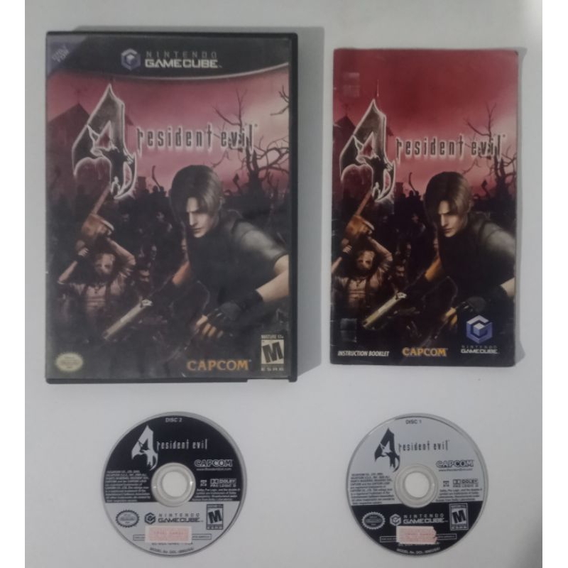 Resident Evil 4 - Nintendo Game Cube Original | Shopee Brasil
