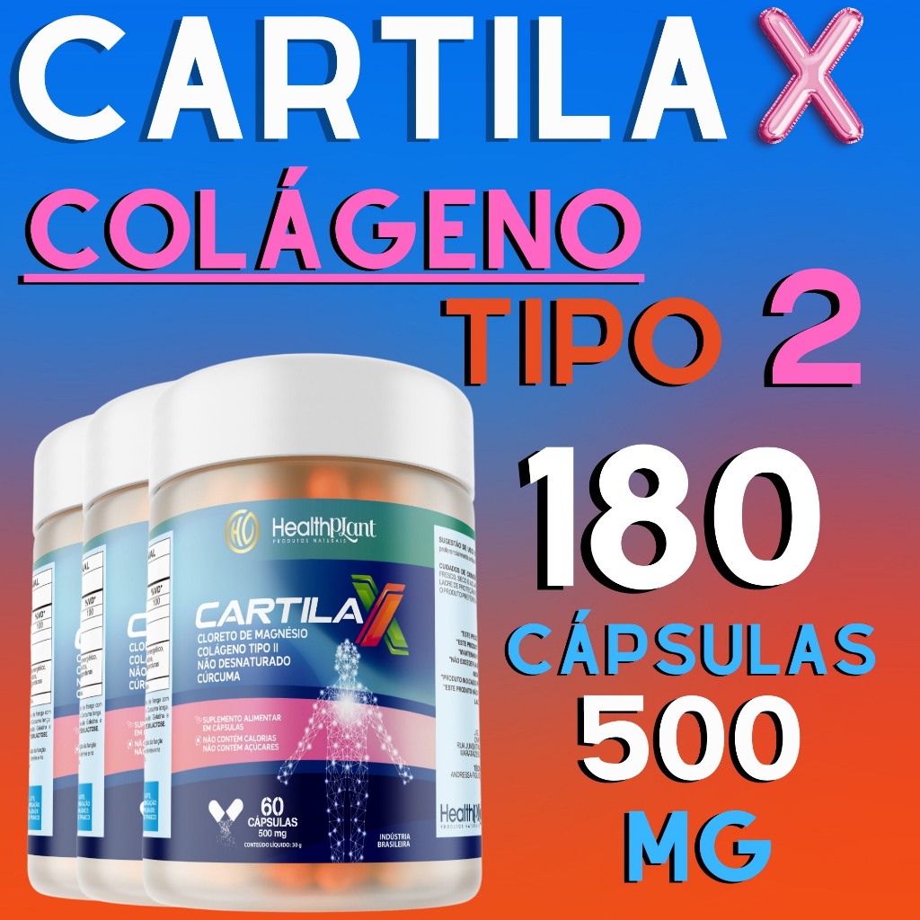 Cartilax - Colágeno Tipo 2 concentrado não desnaturado - 100% Puro ...