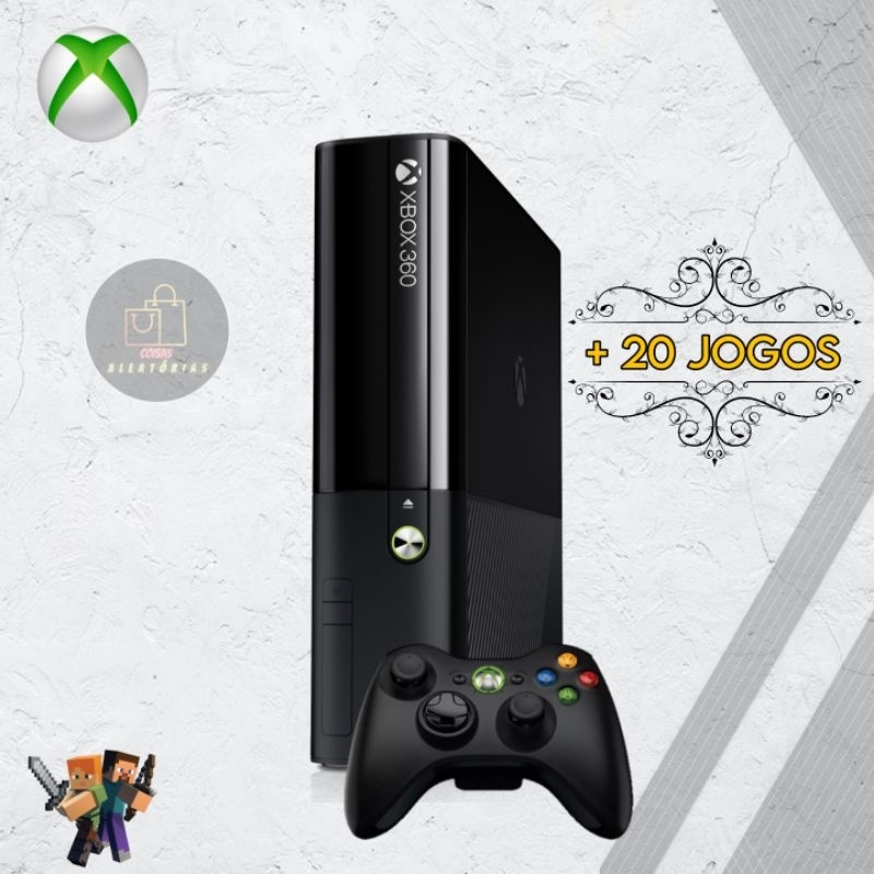 Xbox 360 Desbloqueado C Mais de 20 Jogos