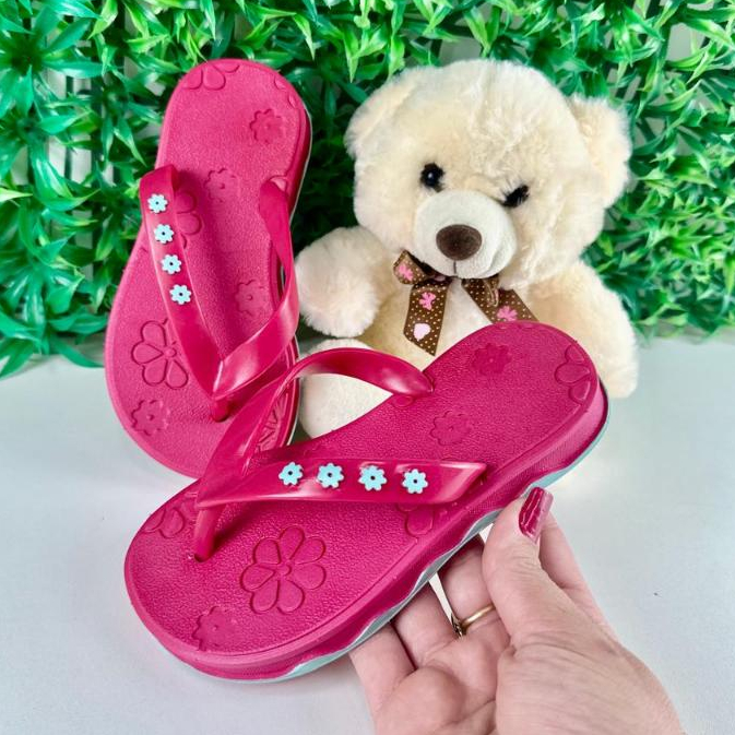 Chinelo Infantil Menina Lançamento Modinha, Feminino Juvenil Criança ...