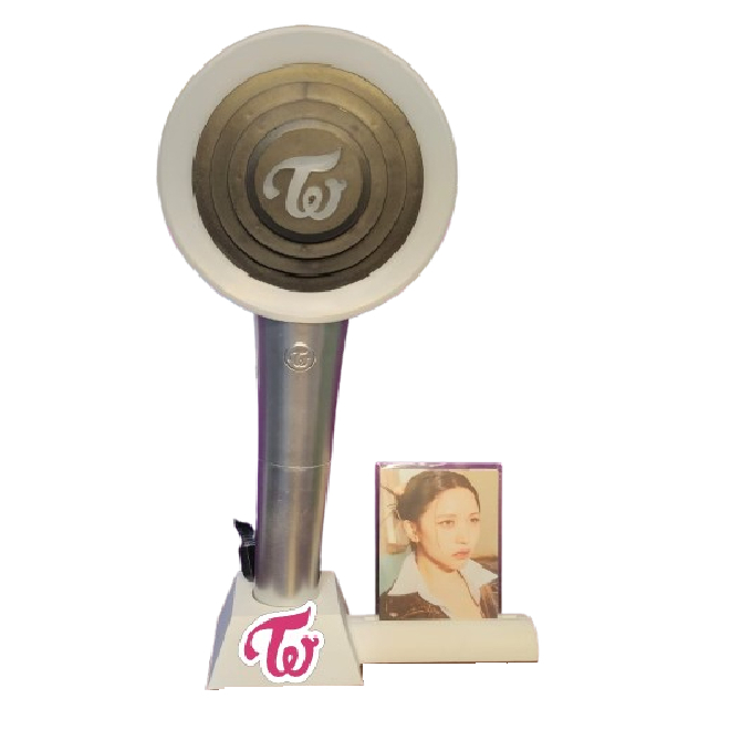 Suporte para Lightstick Twice Kpop Idol Musica Com Cardholder Photocard ...