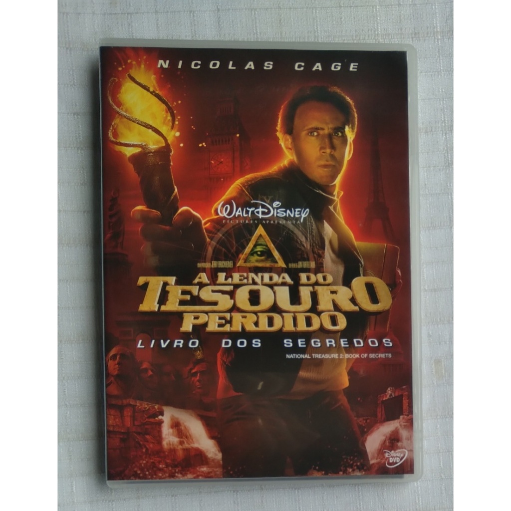 Dvd A Lenda do Tesouro Perdido (original) | Shopee Brasil