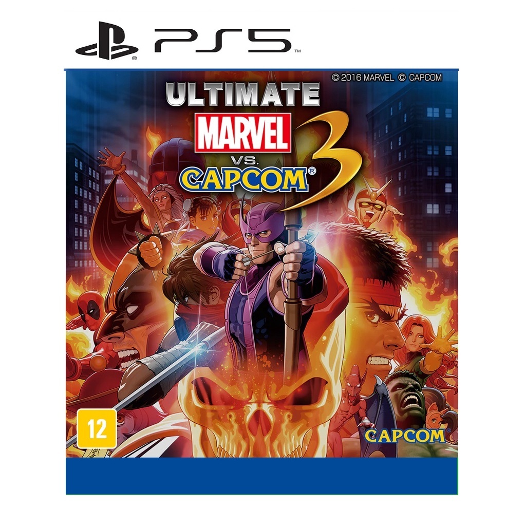 Ultimate Marvel vs. Capcom 3 Ps4 ou PS5 - Leia a Descrição | Shopee Brasil