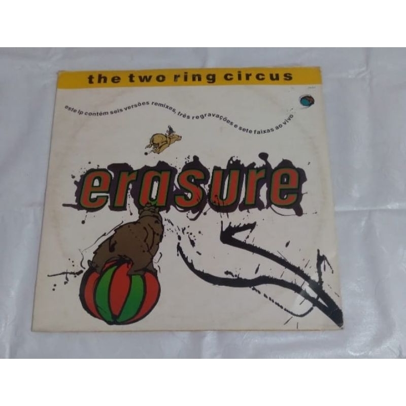 LP (DUPLO) erasure 1986 - the two ring Circus | Shopee Brasil