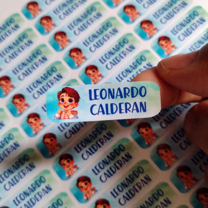 Kit 72 Etiqueta Personalizada escolar para material escolar | creche ...