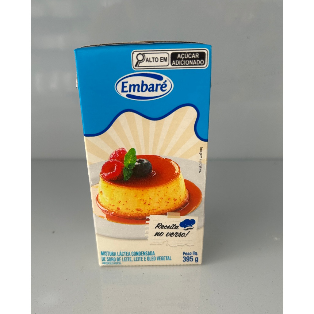 LEITE CONDENSADO MISTURA LACTEA EMBARE 395G | Shopee Brasil