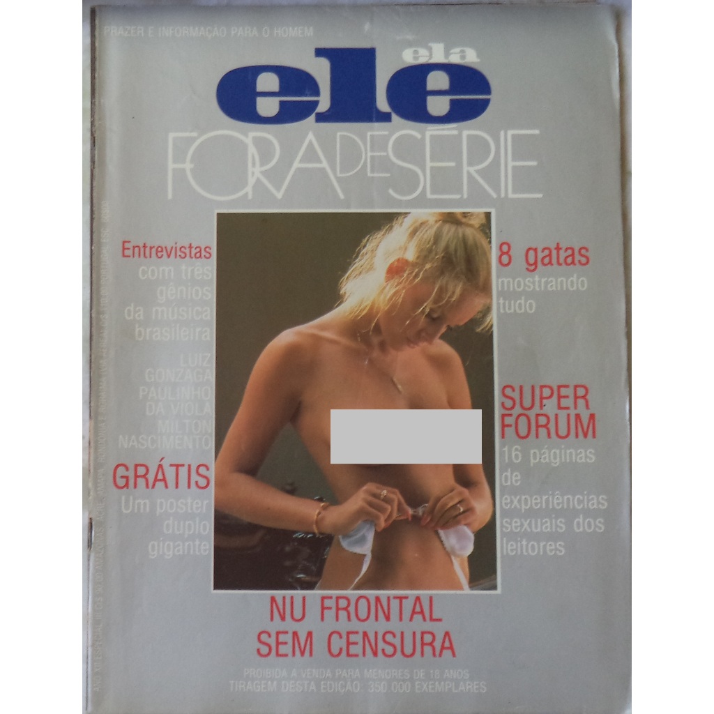 Revista Ele Ela Fora de serie Ano XIII Especial III | Shopee Brasil