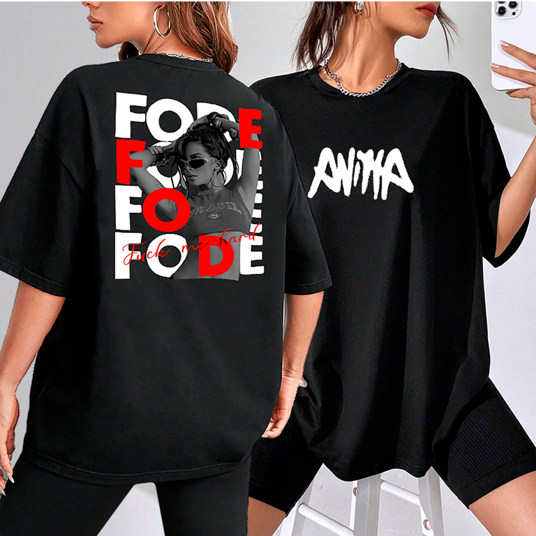 Camiseta Unissex Anitta Blusinha anitta T-Shirt anitta 100% Algodão ...