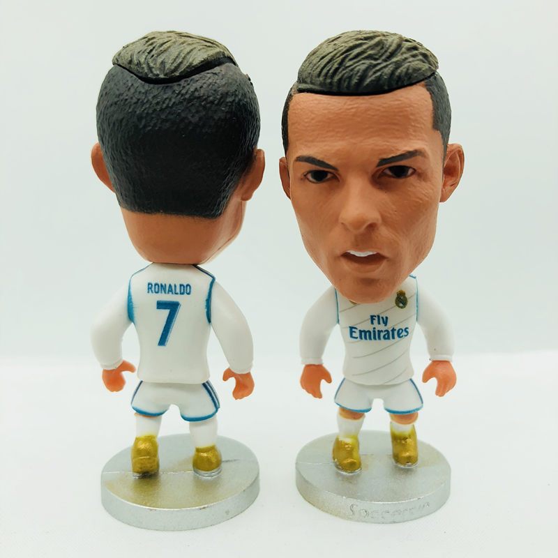 Miniatura Cristiano Ronaldo Real Madrid Seleção Minicraque Soccerwe ...