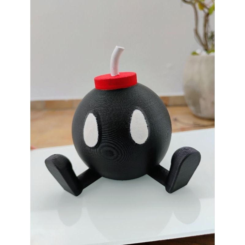Bomba Mario Bros em impressão 3d | Shopee Brasil