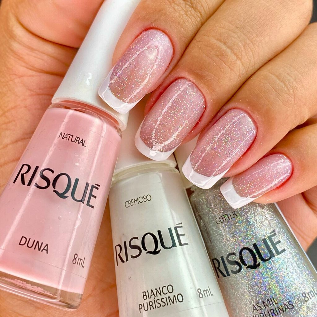 Risque Kit 3 Esmaltes Risque Francesinha Tons Claros (Branco, As mil ...