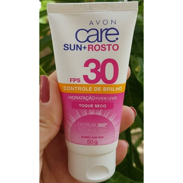 Protetor Solar Facial Avon Care Sun + Rosto 50g \ FPS 30 | Shopee Brasil
