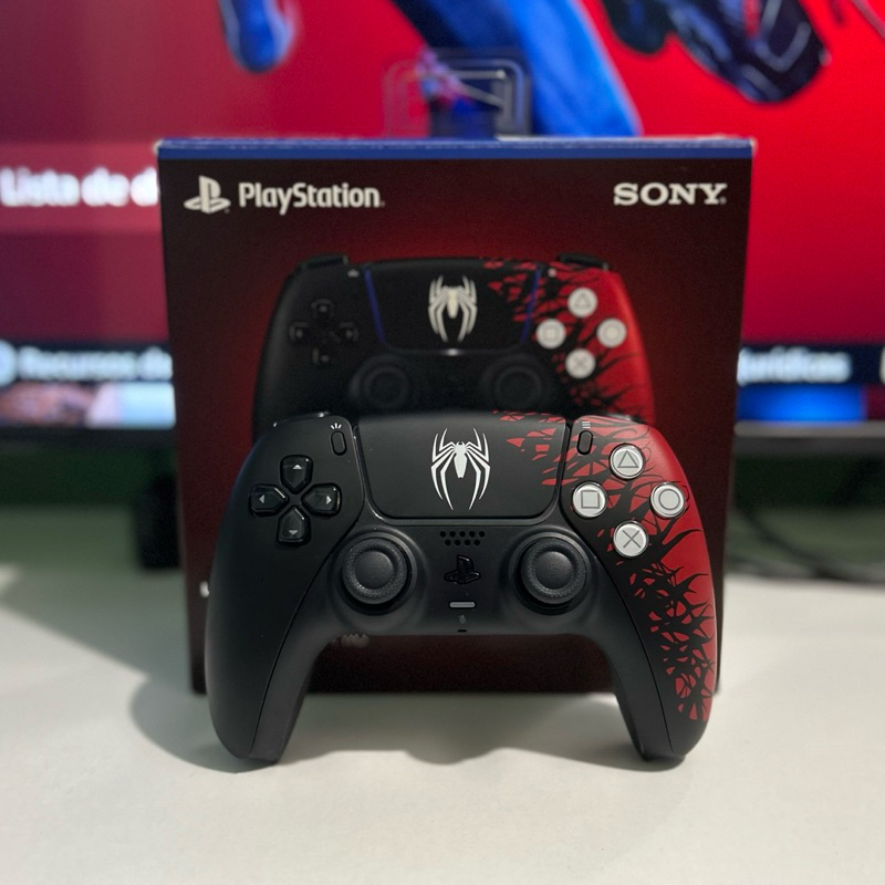 Controle DualSense Marvel's Spider Man 2 Edição Limitada PS5 | Shopee ...