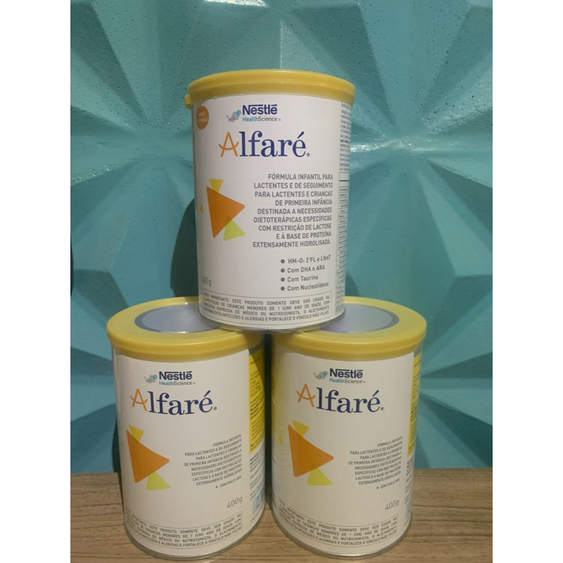 Alfare fórmula 400g Nestlé | Shopee Brasil