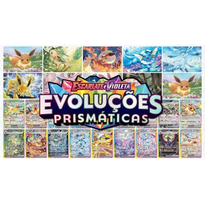 Cartas Pokémon Coleção Evoluções Prismáticas Normal 001/130 | Shopee Brasil
