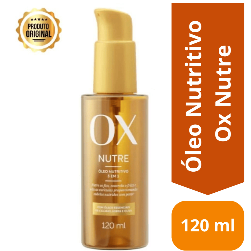 Óleo Nutritivo Ox Nutre 120ml | Shopee Brasil