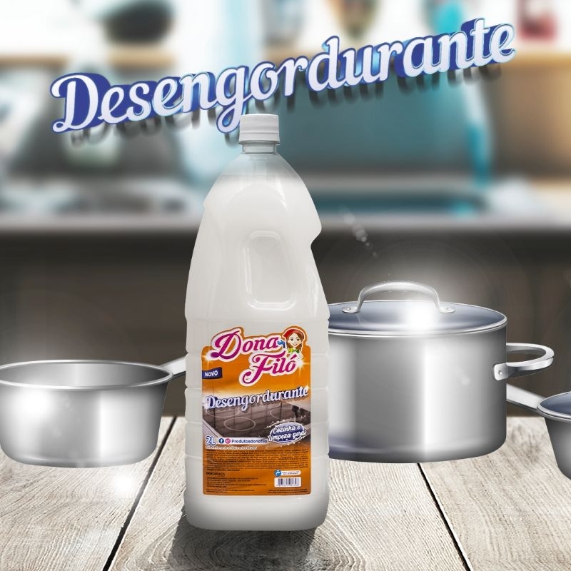 Desengordurante dona filó 2L | Shopee Brasil