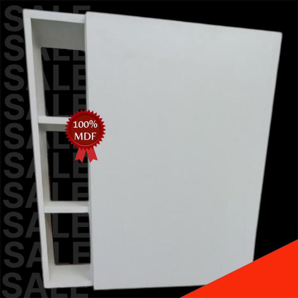 Espelheira Para Banheiro Suite Lavabo 100% MDF 63X75X12 Porta Passante ...
