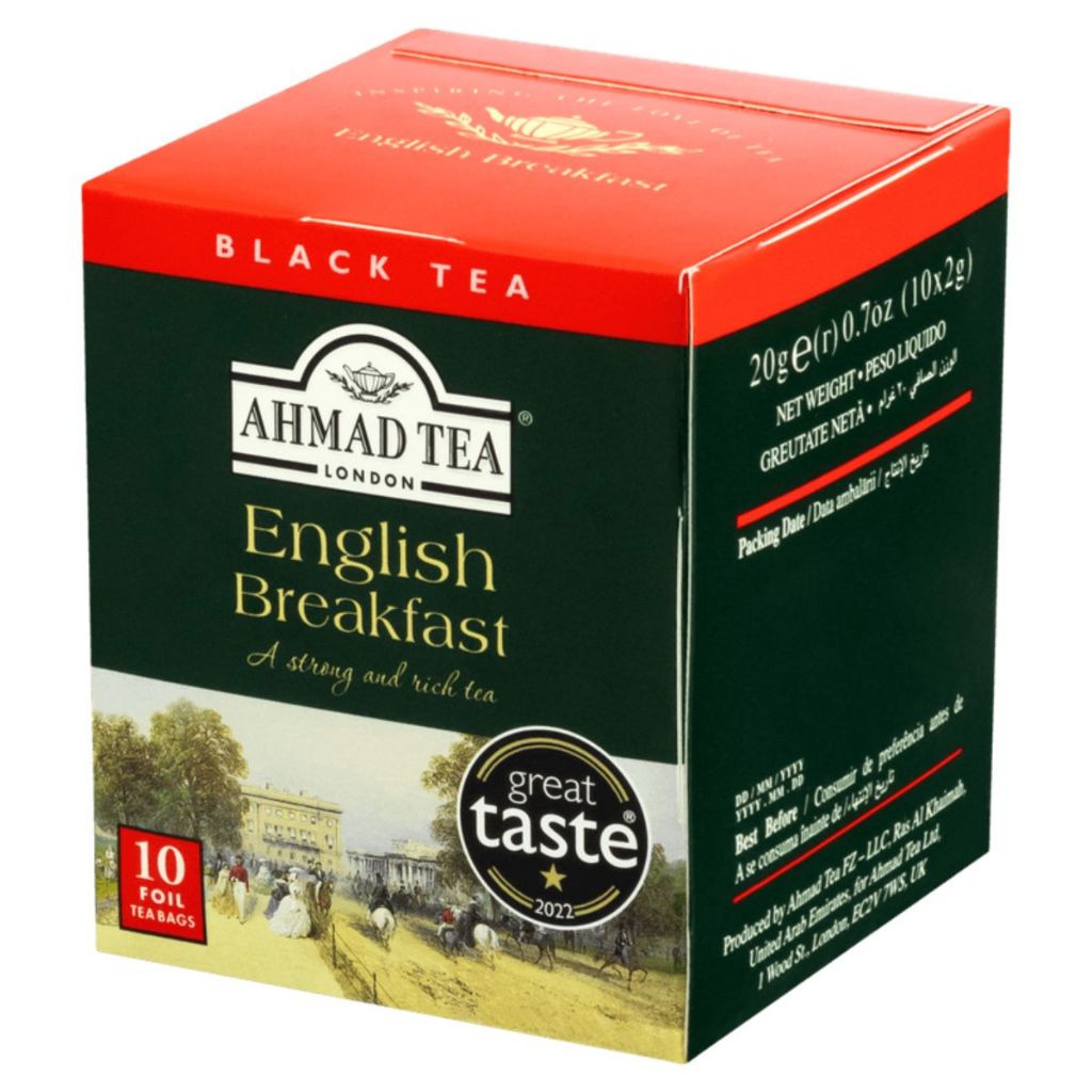 Chá Importado English Breakfast Ahmad Tea 20 Gr | Shopee Brasil