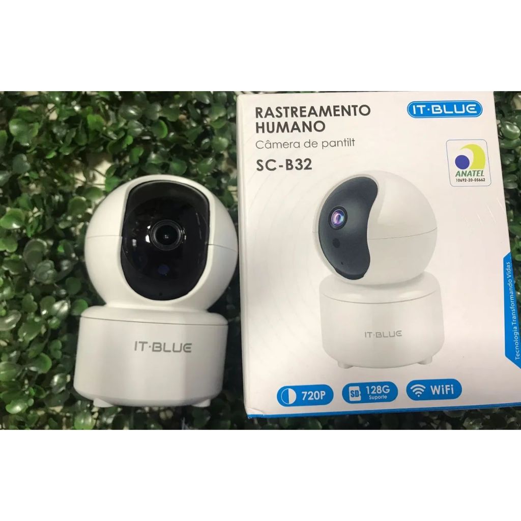 IT-BLUE RASTREAMENTO HUMANO CÂMERA PORTATIL SC-B32 | Shopee Brasil