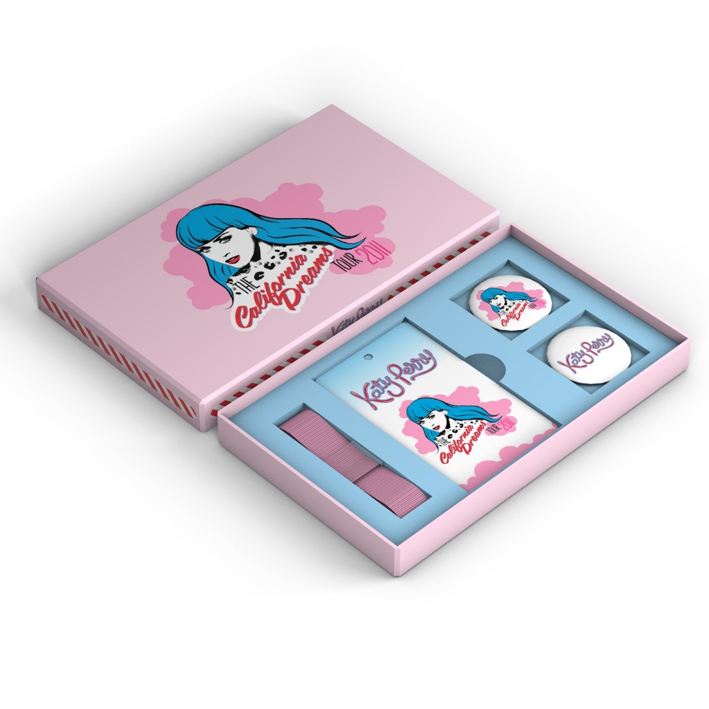 Box Katy Perry - California Dreams Tour | Shopee Brasil