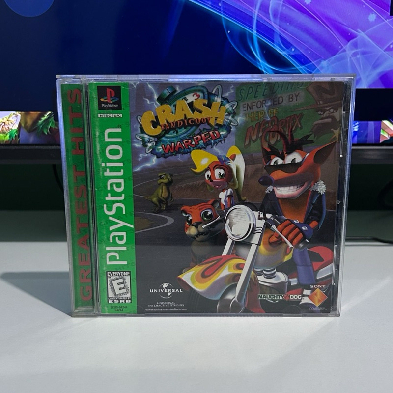 Crash 3 PS1 ORIGINAL Americano | Shopee Brasil