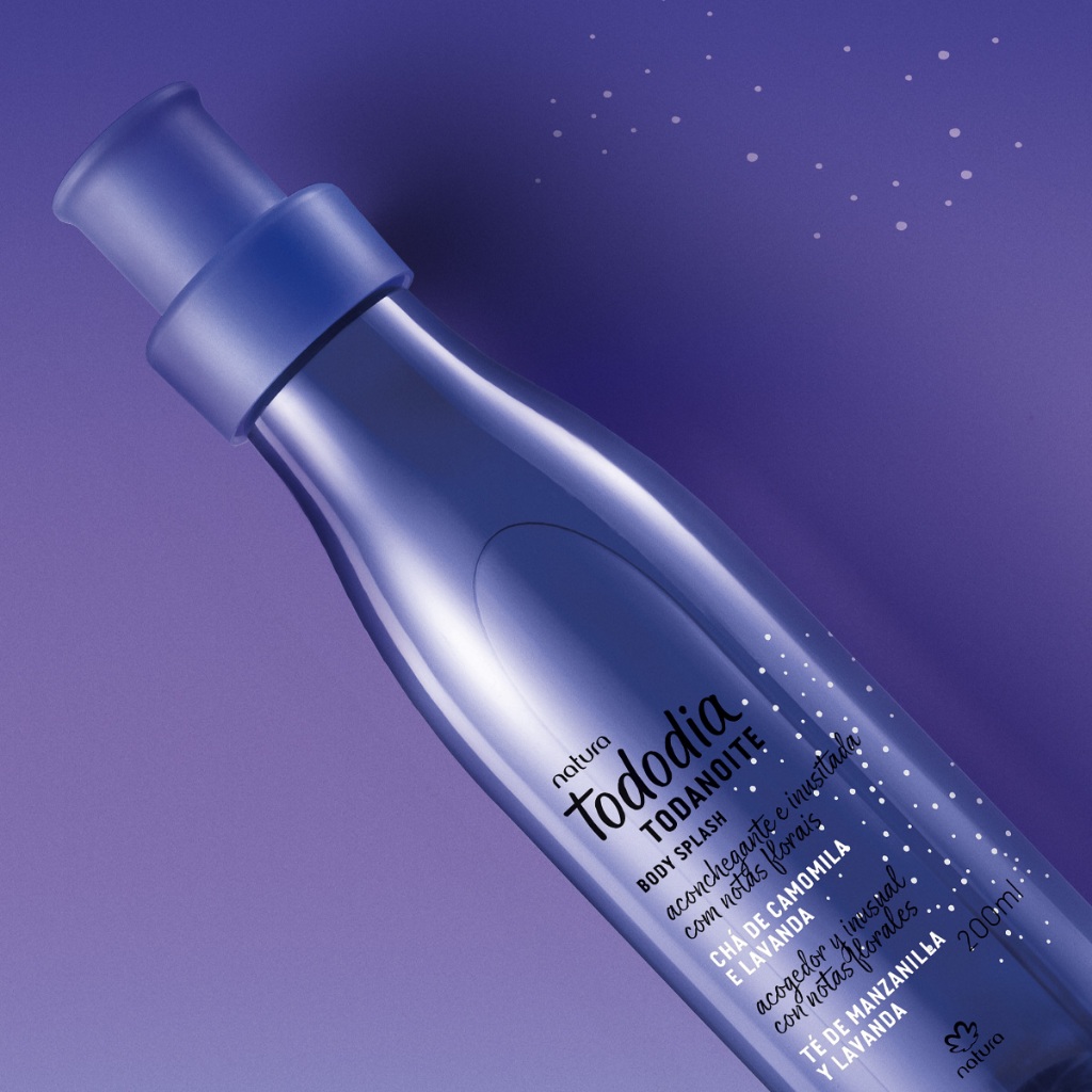 Body Splash Tododia Chá de Camomila e Lavanda Feminino 200 ml | Shopee ...